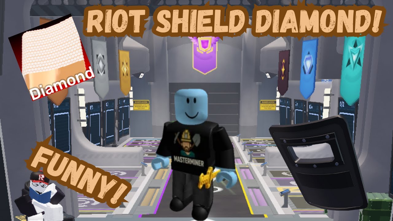 I FINALLY GOT DIAMOND ON RIOT SHIELD | Roblox Rivals - YouTube