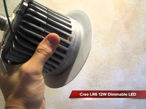 The Energy Geek: High efficiency lighting - Cree LR6 LED Retrofit for ...