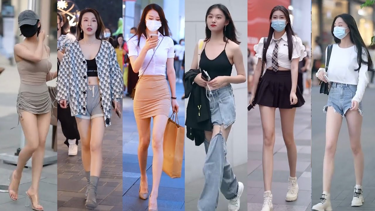 Mejores Street Fashion Douyin China | 抖音街拍穿搭 ！Douyin Tiktok China Thời ...