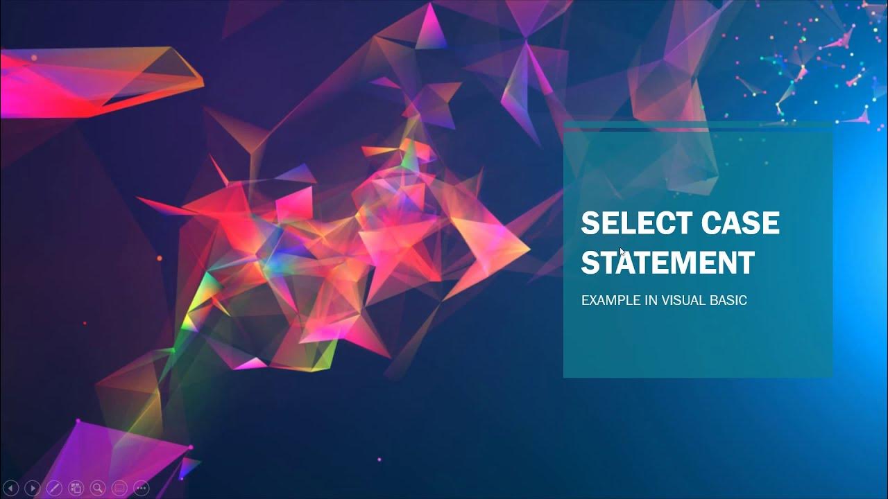 Visual Basic - Select Case Statement - YouTube