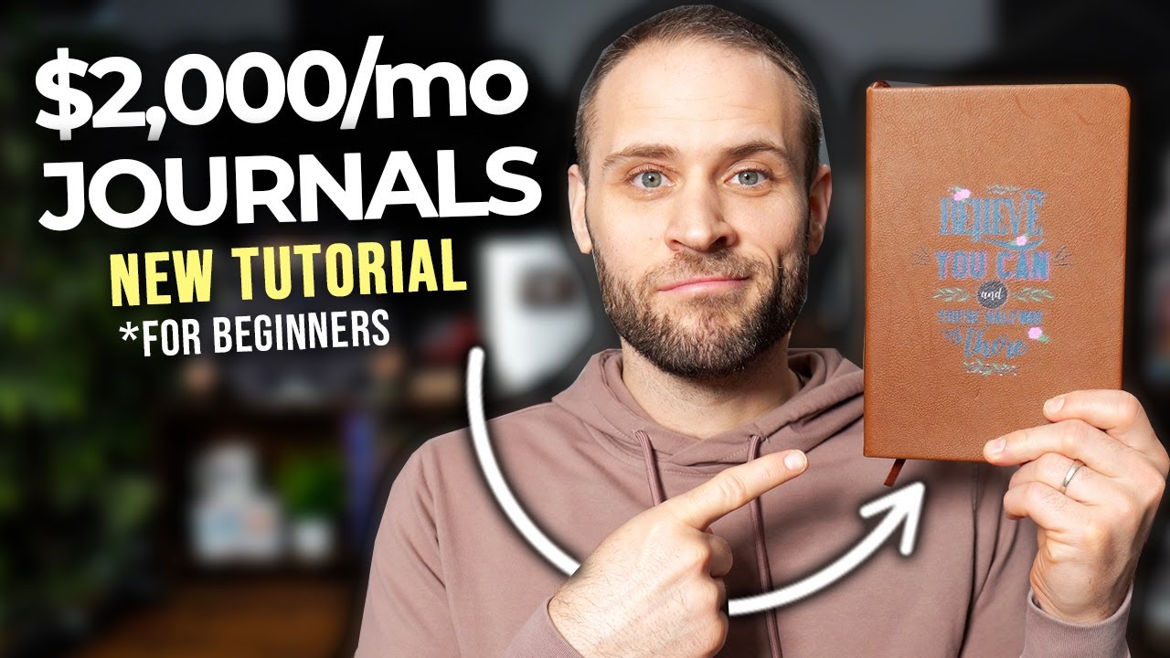How to Make $2k A Month Selling AI Journals (Beginner Print on Demand Tutorial) - YouTube