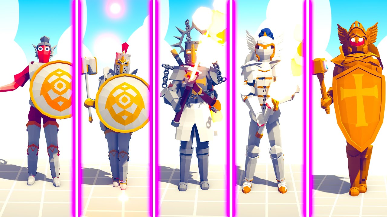 EVOLUTION RIGHTEOUS PALADIN - Totally Accurate Battle Simulator TABS ...