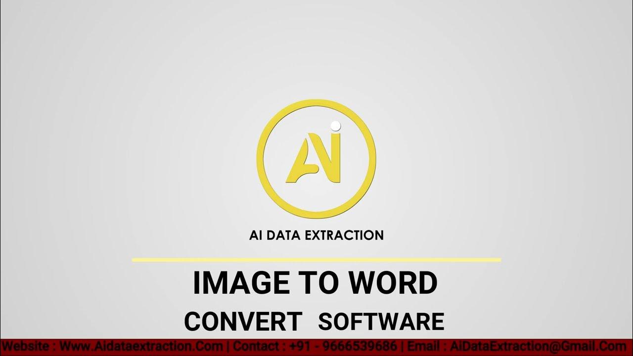 How To Convert Cursive Hand Writing Images into Word Document - YouTube