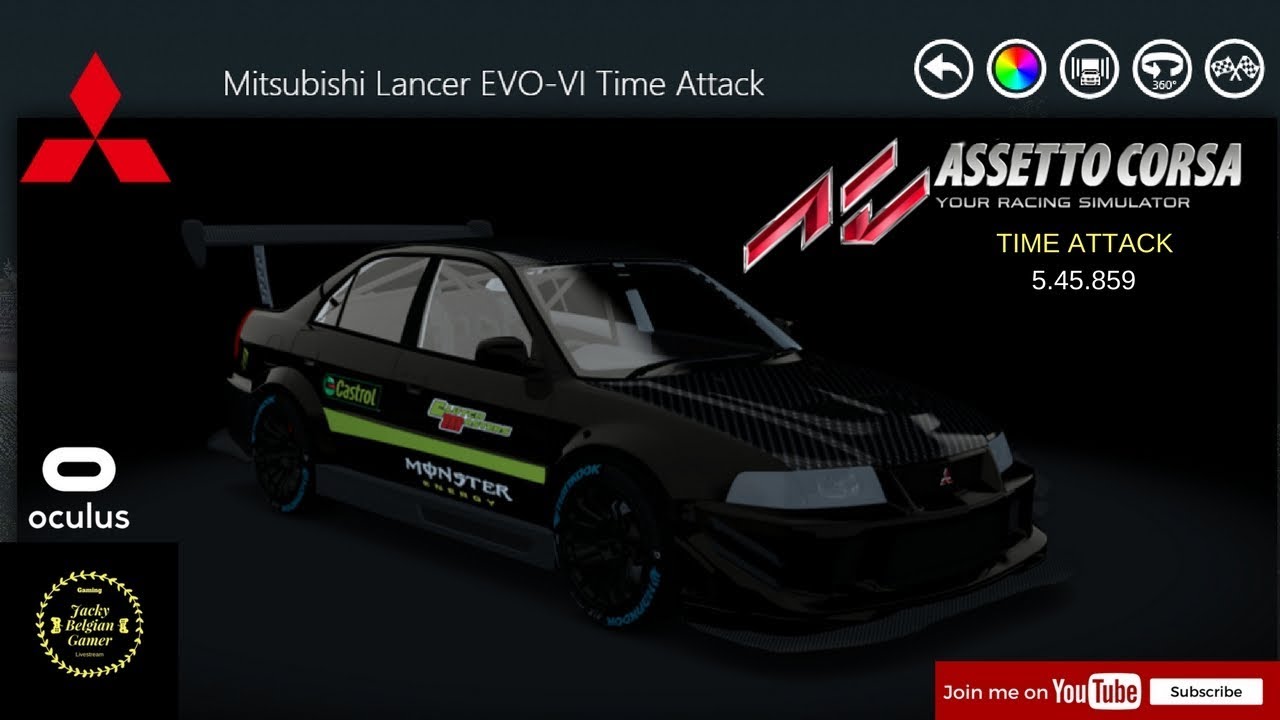 Assetto Corsa Evo 6 Time Attack No Commentary - YouTube