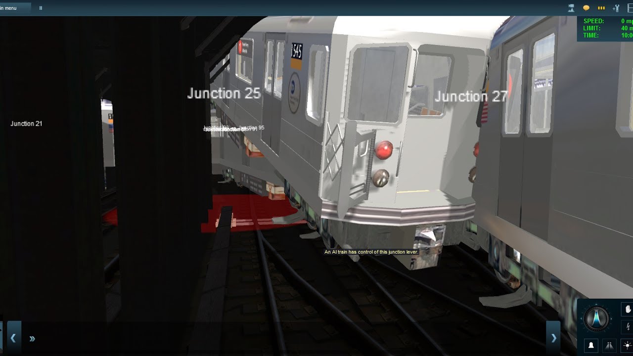 Trainz Crashes and Derailments Pt 7: Drunk Driving a Subway - YouTube