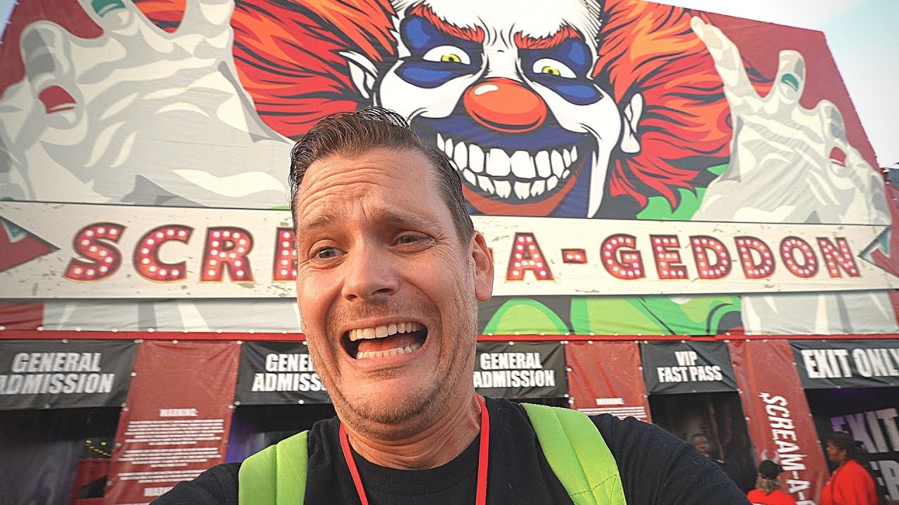 SCARIEST HAUNTED HOUSE IN FLORIDA? - Scream-A-Geddon 2023 - YouTube