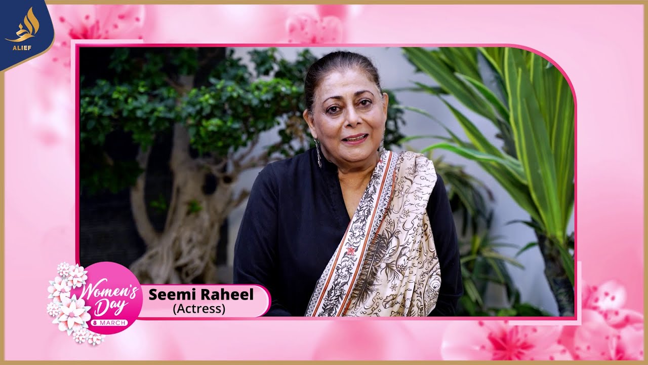 Seemi Raheel wishes Women's Day to all Beautiful women in World I # ...