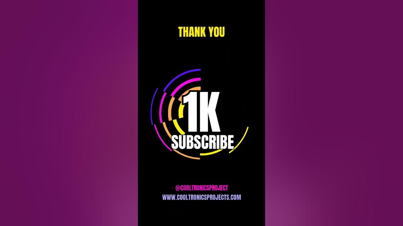 Thanks For 1k ️🔥 Shorts Ytshorts Electronicsproject Engineeringproject Esp32