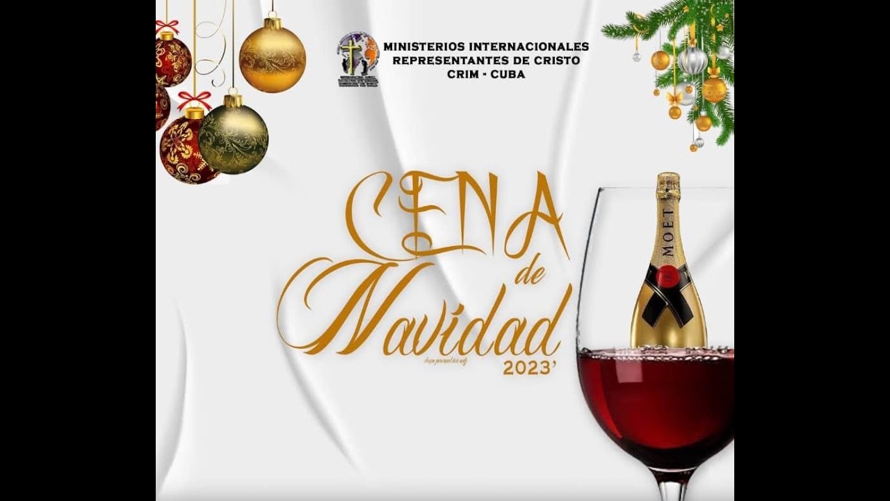 CENA DE NAVIDAD 2023 ... @CRIM-CUBA - YouTube