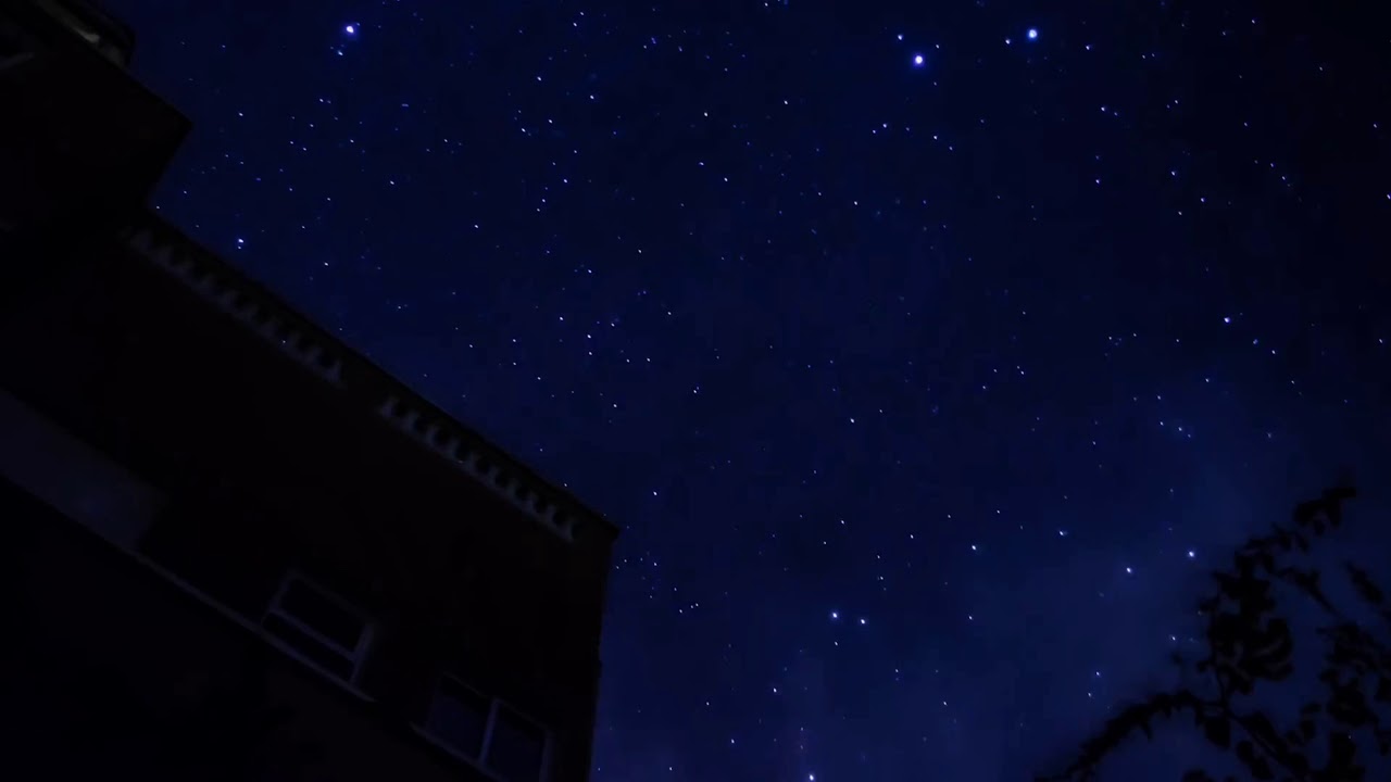 Night Stars relaxing music || deep sleeping - YouTube