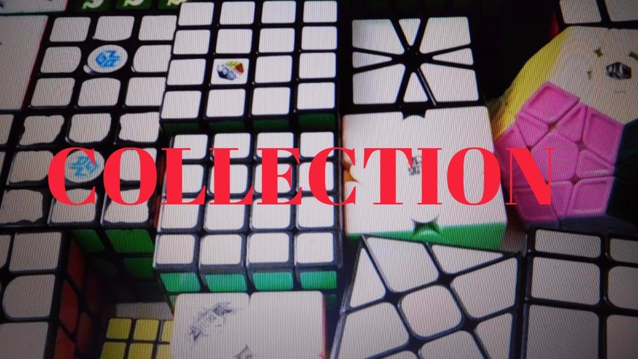 Rubik's Cube Collection - Mid 2017 - YouTube
