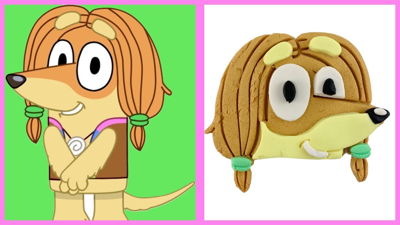 Bluey Play-Doh DIY Creations - Friend INDY| Play & Create | Disney Jr ...