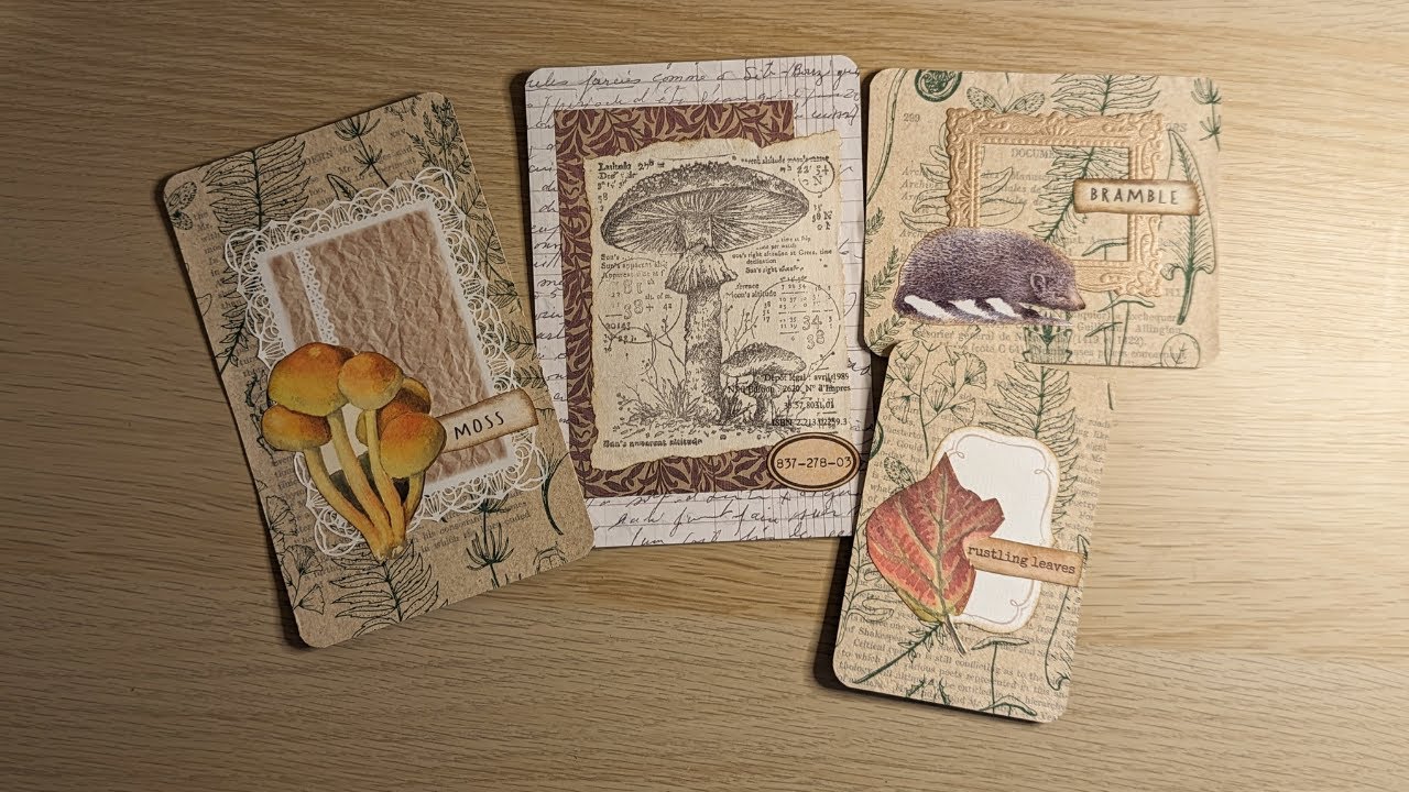 Making Quick & Easy Journal Cards ~ Using Swap Items from @scrap.elodie ...