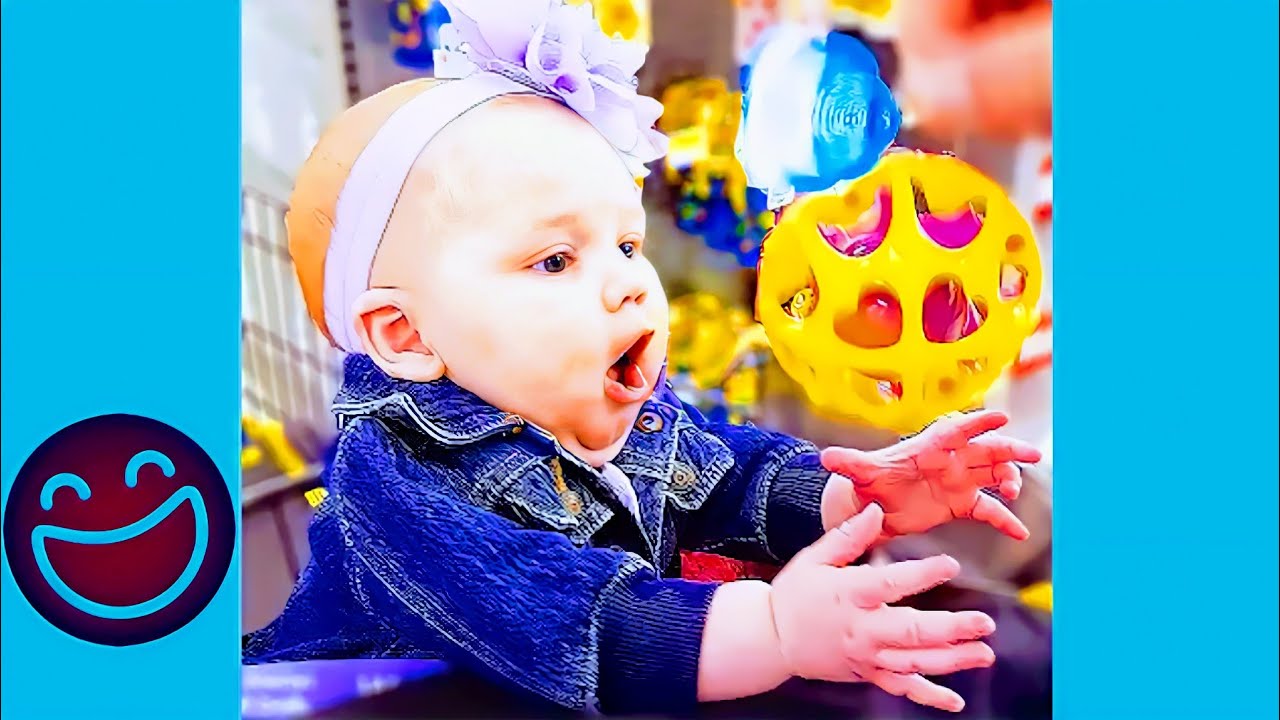 Funniest Baby Loves Go Shopping || Ba Family Funny - YouTube