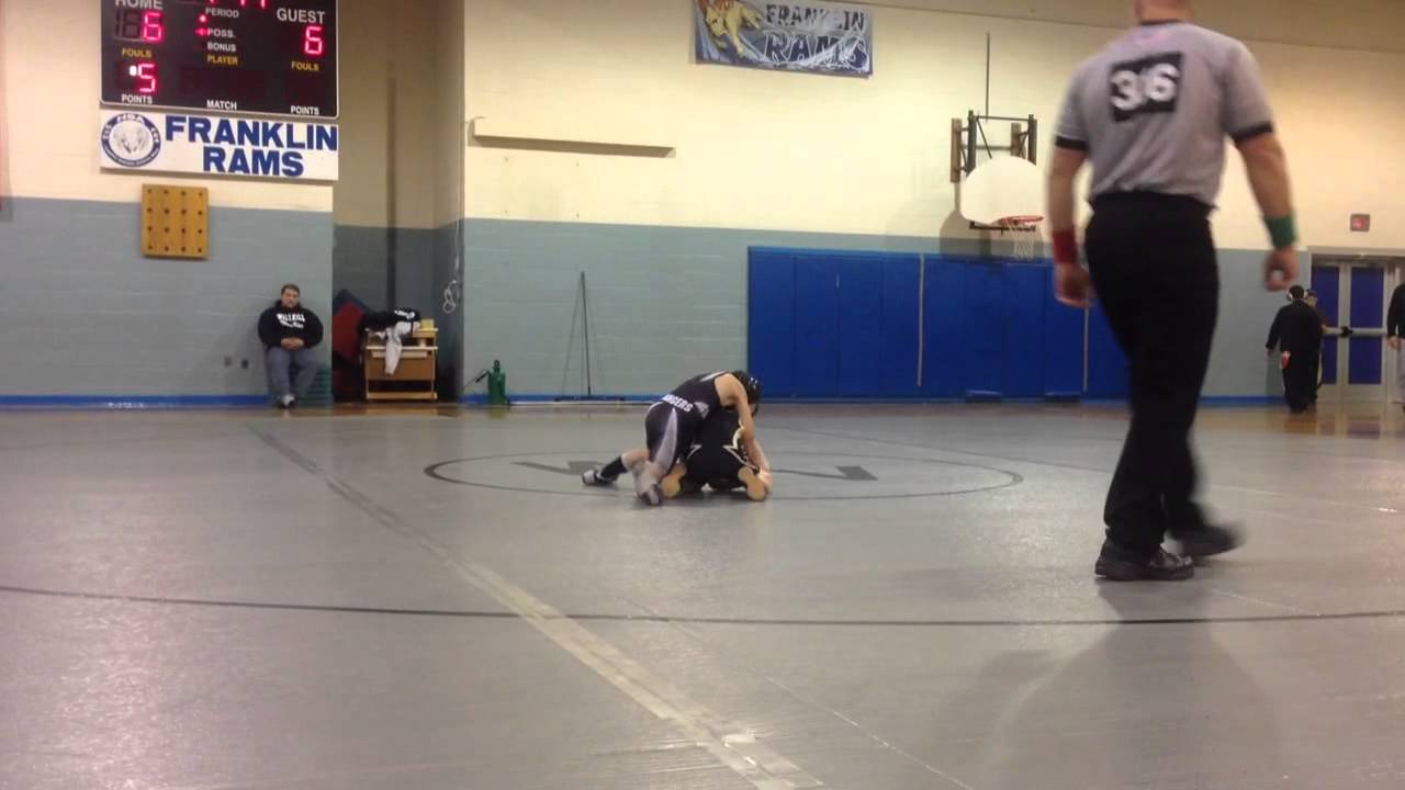 Bryce OHara (Wallkill Valley) vs Colin Menier (West Milford) - YouTube