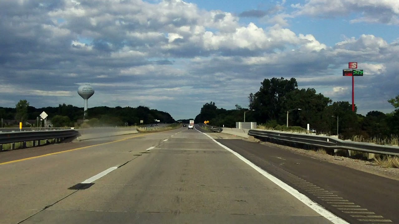 Interstate 96 (Exits 84 to 73) westbound - YouTube