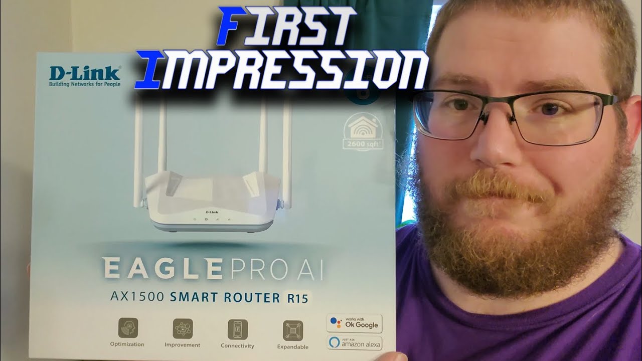 D-link AX1500 R15 A1 - First Impression and Unboxing #dlink # ...