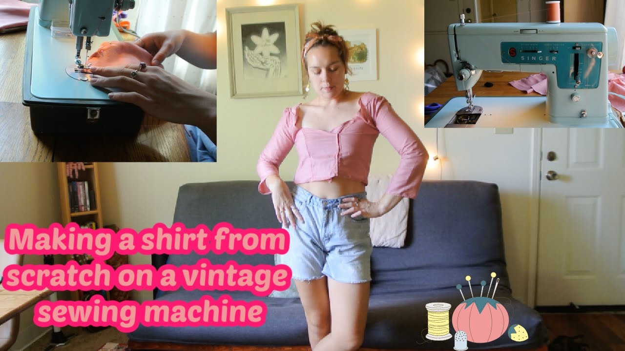 Sewing A Shirt From Scratch YouTube Sewing A Shirt From Scratch YouTube