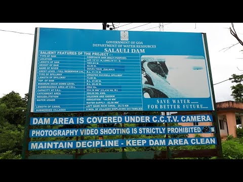 Curdi underwater Indian village in Goa that emerges once a year - YouTube