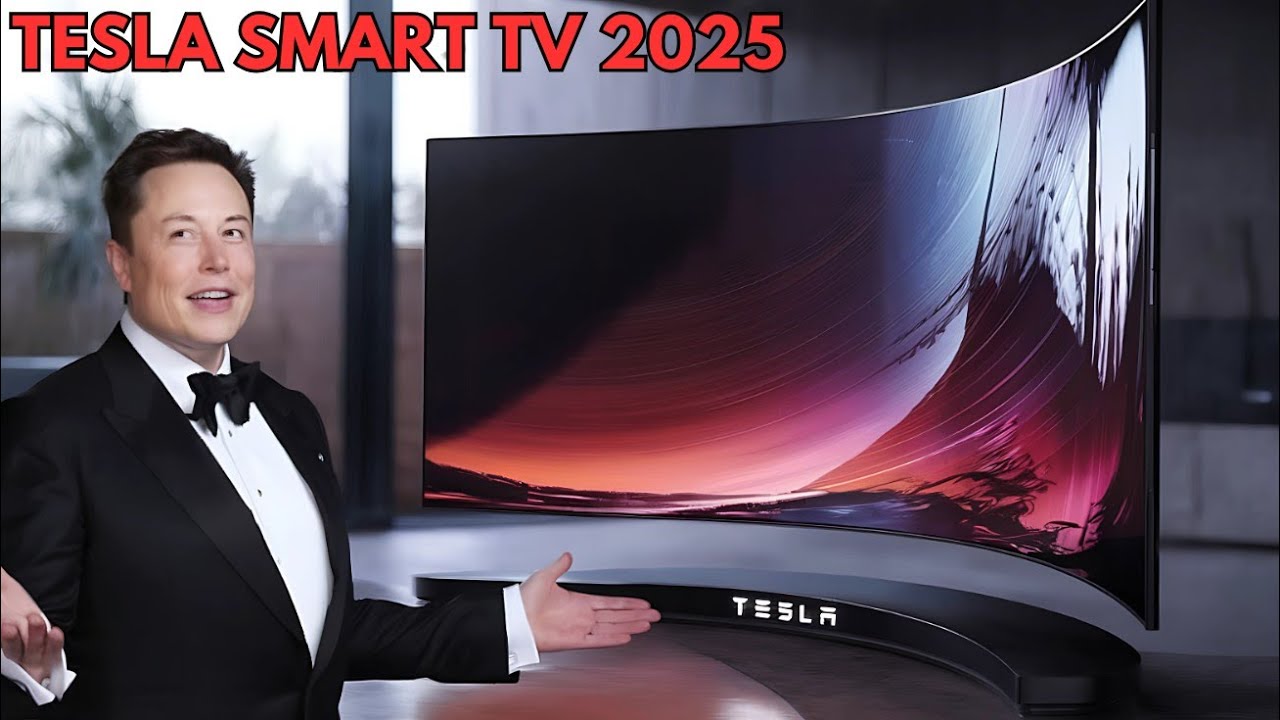 "2025 Tesla Smart TV Unveiled: Stunning New Design and Features!" - YouTube