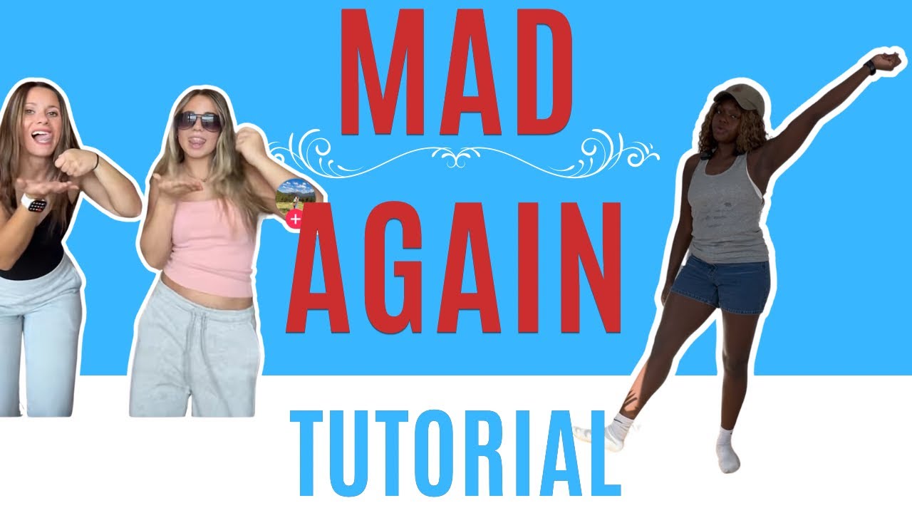 Mad Again by BunnaB* EASY DANCE TUTORIAL (beginner friendly) - YouTube