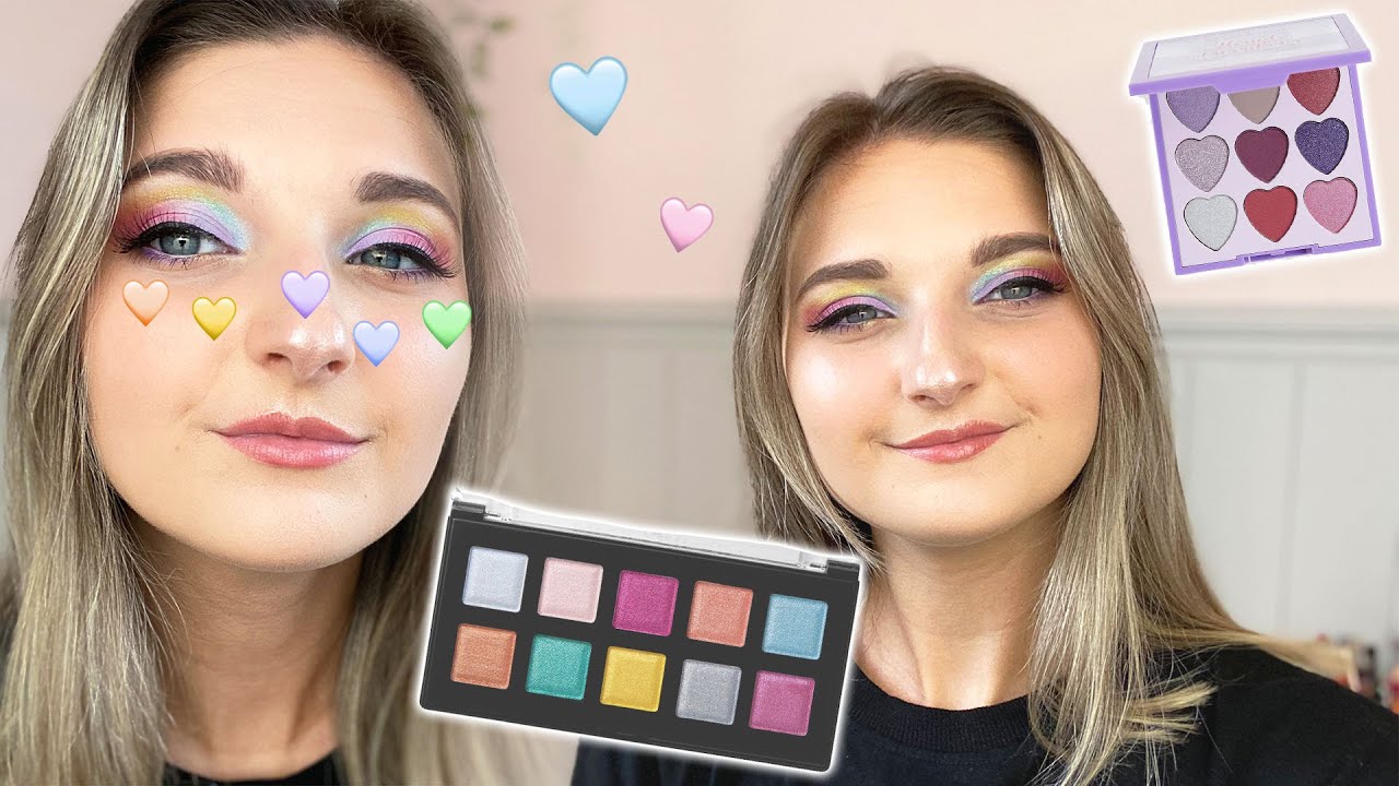 EASTER INSPIRED MAKEUP // PASTEL EYESHADOW LOOK - YouTube