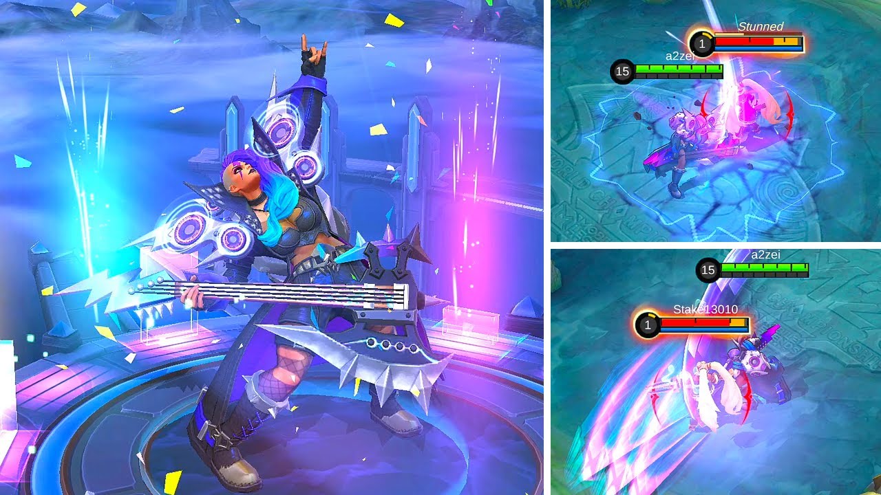 MLBB Hilda Bass Craze Skin Spotlight - YouTube