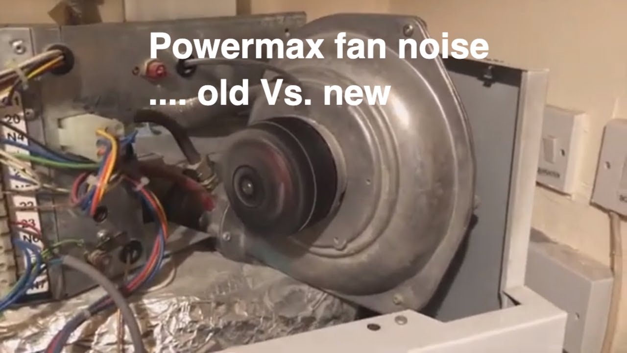 Range Powermax fan noise, old Vs new. 14th March 2020. - YouTube