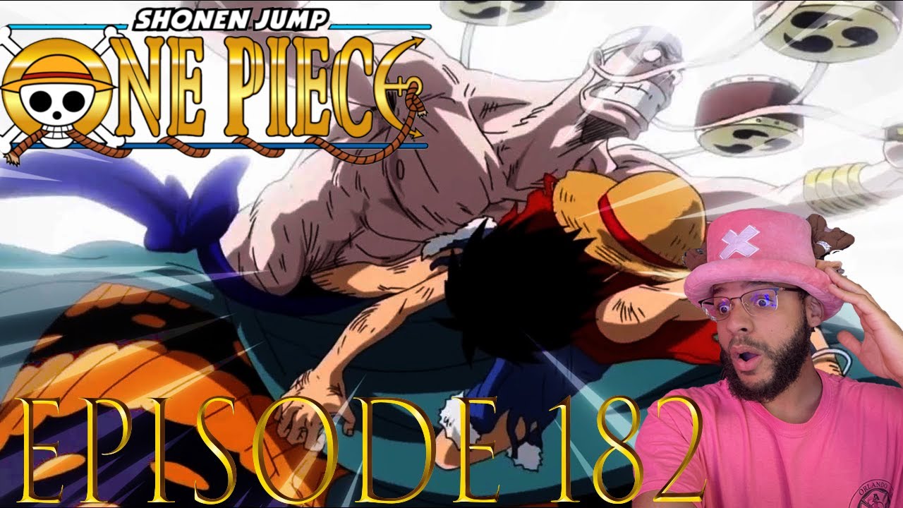 LUFFY VS ENERU! || One Piece REACTION Episode 182 - YouTube