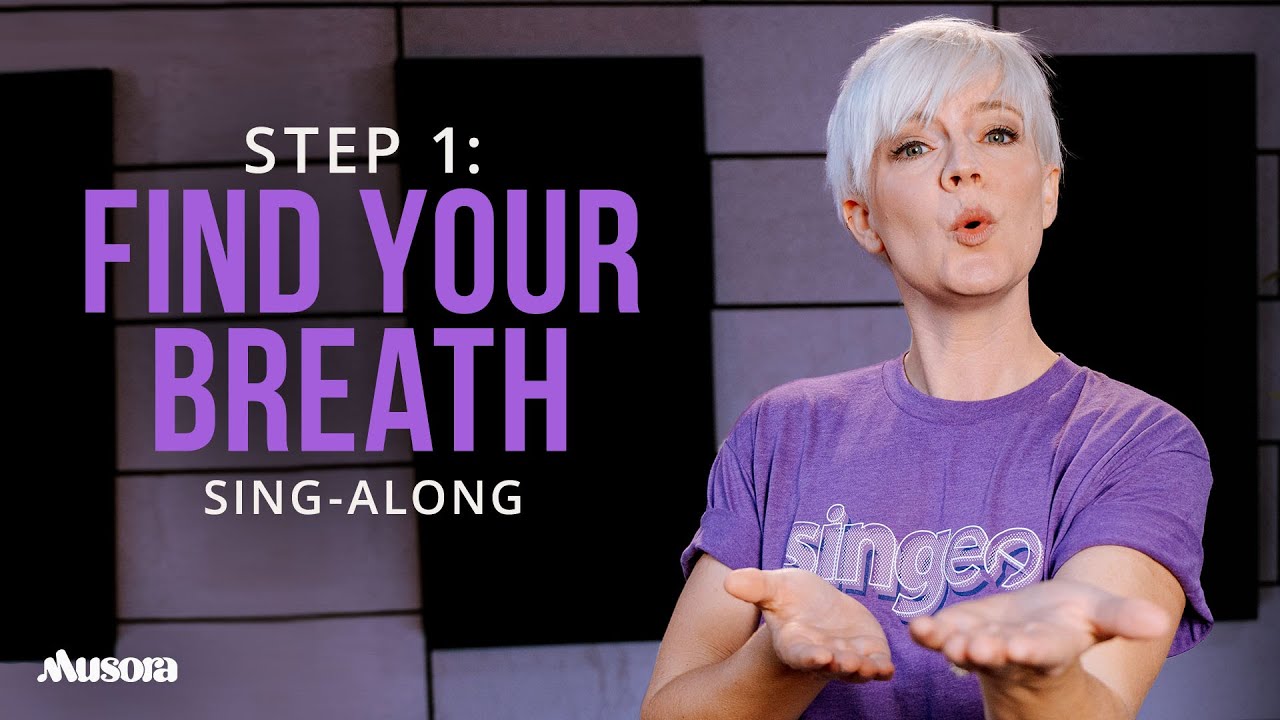 Your First Step to Better Singing: Find Your Breath! - YouTube