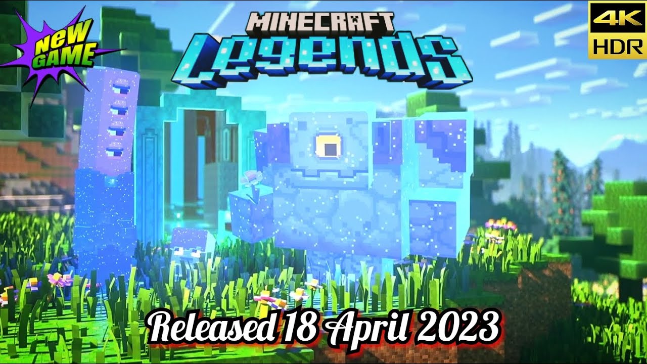 Minecraft Legends - NEW GAME Released 18 April 2023 - YouTube