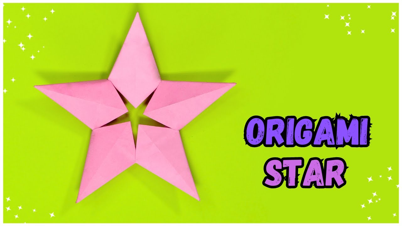 Paper Star Modular Origami Tutorial - YouTube
