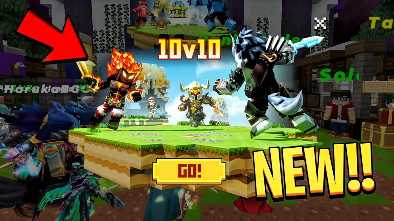 NEW 10v10 MODE IS BACK! + HORN Season 46 in Bedwars!! (Blockman Go ...