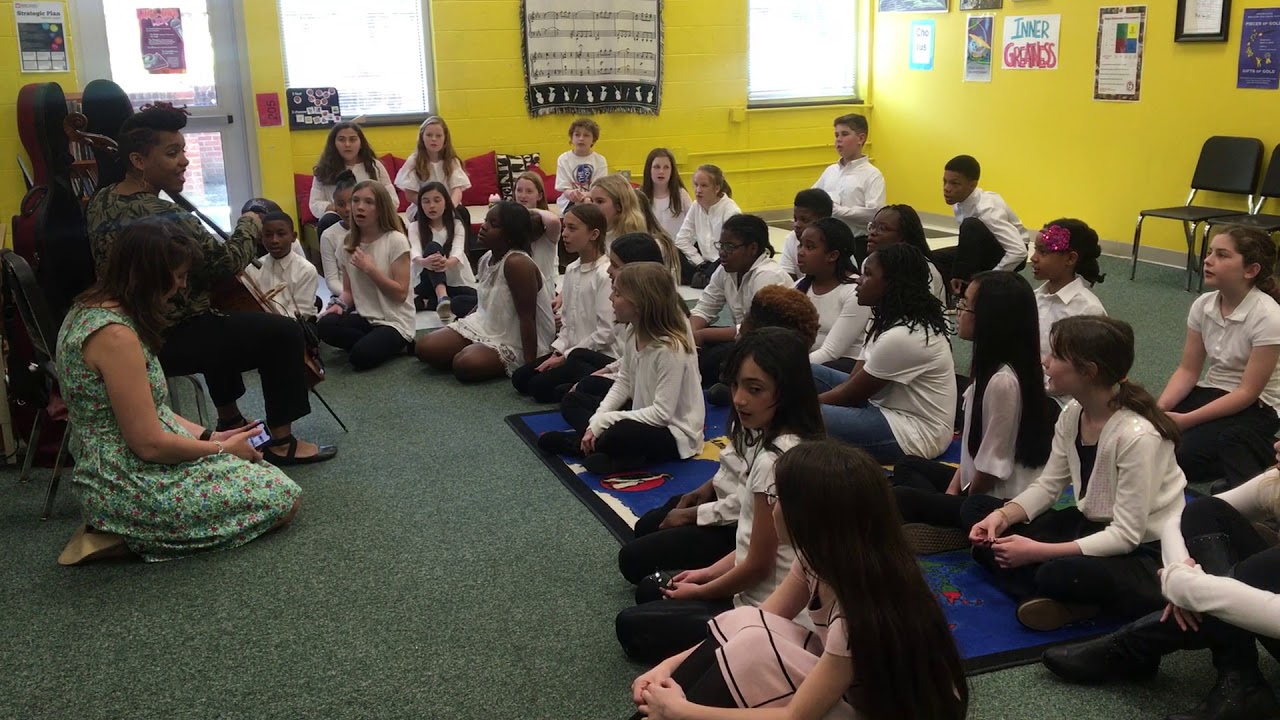 Shana Tucker's SHiNE Excerpt: Combs Elementary Leadership Chorus - YouTube