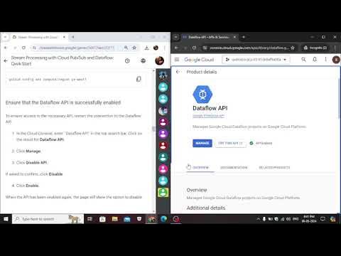 Stream Processing with Cloud Pub/Sub and Dataflow: Qwik Start - YouTube