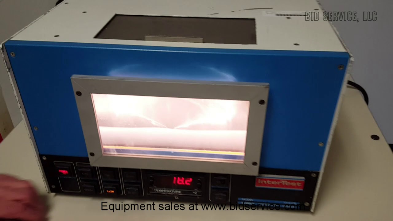 Intertest 1014 CB 01 Bubble Tester #62023 - YouTube