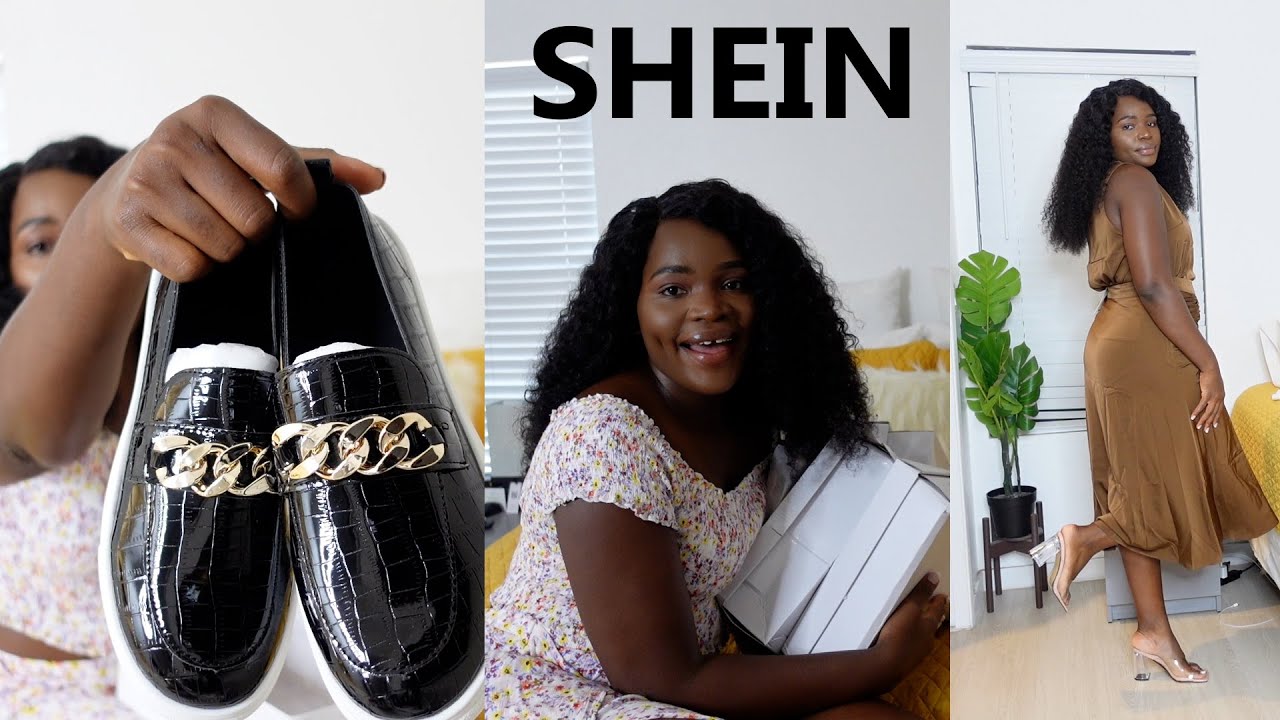 SHEIN HAUL WORK OUTFITS - YouTube