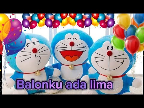 BALON KU ADA LIMA LAGU POPULER ANAK INDONESIA 🎈 BALON KU ADA LIMA LAGU ...