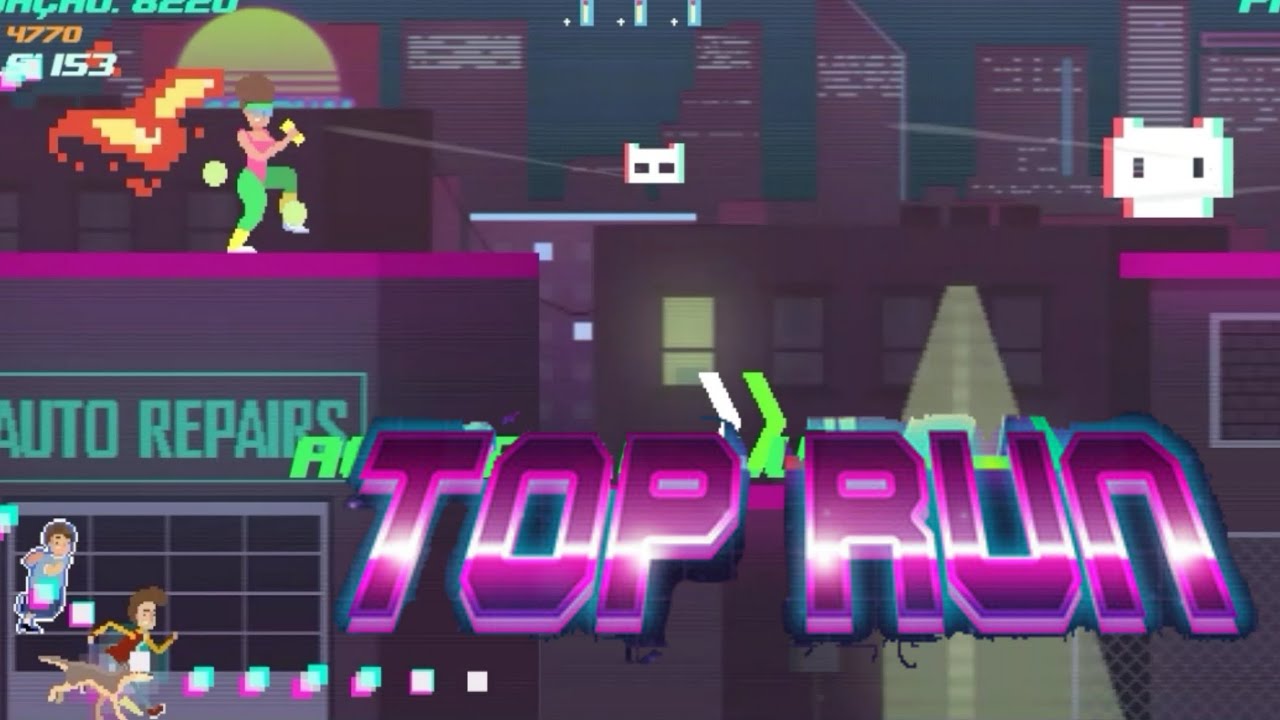 GAMEPLAY DE TOP RUN: PIXEL RETOR - YouTube
