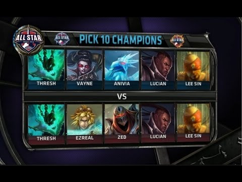 Team Fire vs Team Ice All- Star Paris 2014 Challenge Match Pick 10 Day ...