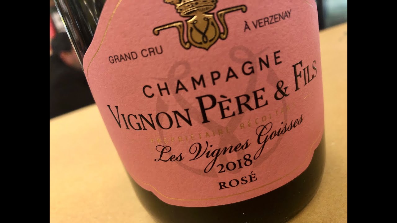 Champagne Vignon Père & Fils Brut Rosé Grand Cru Les Vignes Goisses ...