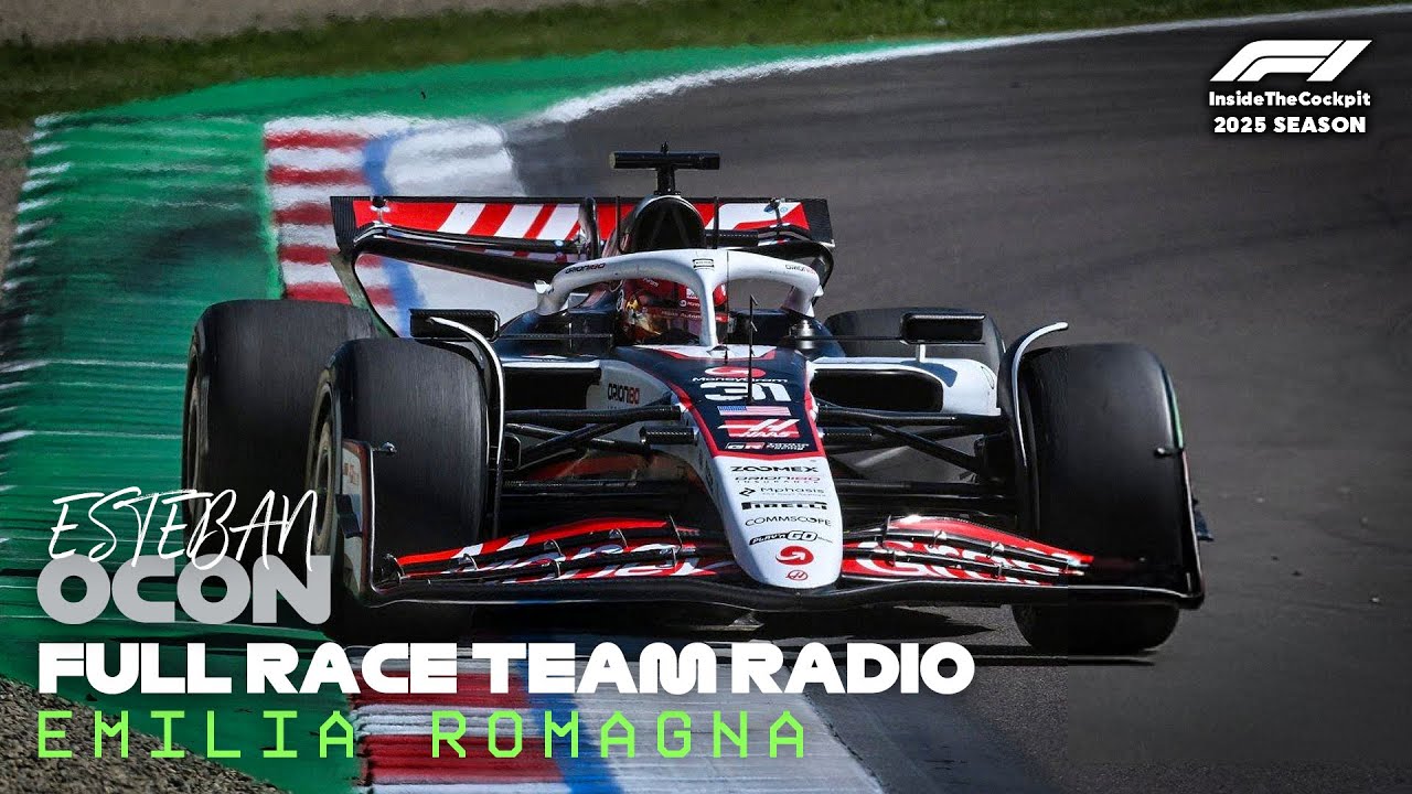 Esteban Ocon Full Race Team Radio | 2025 Emilia-Romagna Grand Prix ...