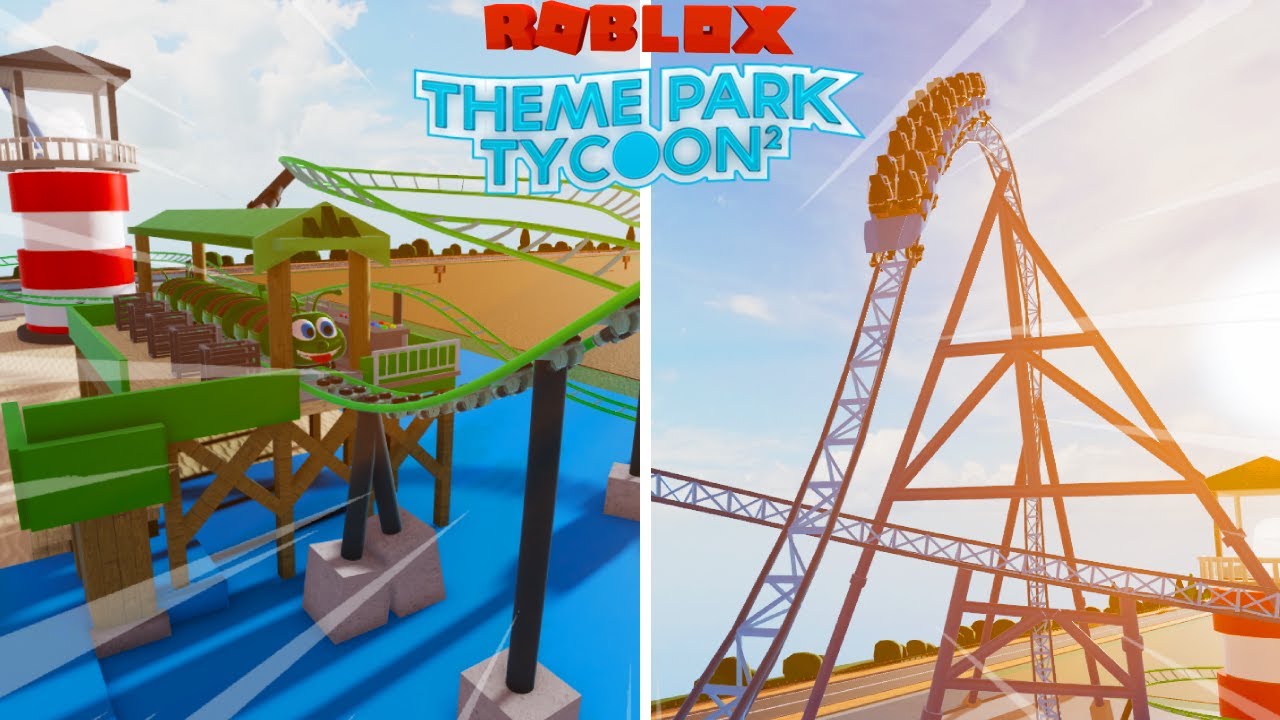 INSANE BUILD in roblox theme park tycoon 2! - YouTube