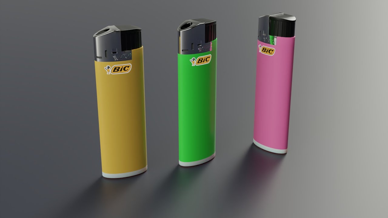 Modéliser un briquet (tuto 3) - YouTube