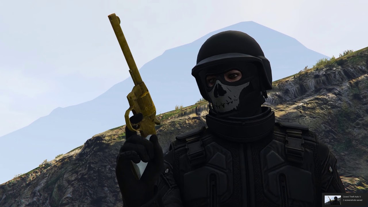 Gta v Online : Red dead redemption 2 revolver - YouTube