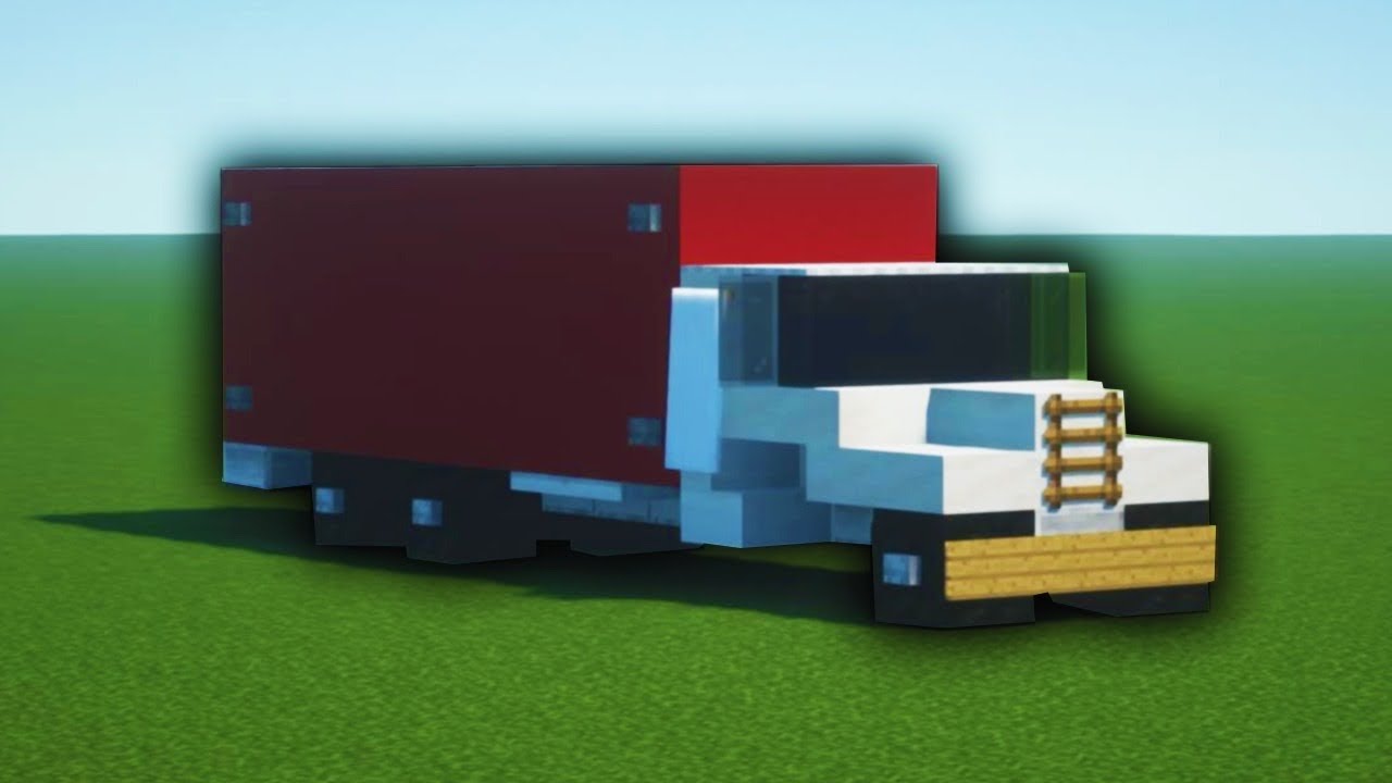 How to BUILD a TRUCK in Minecraft | FAST | - YouTube