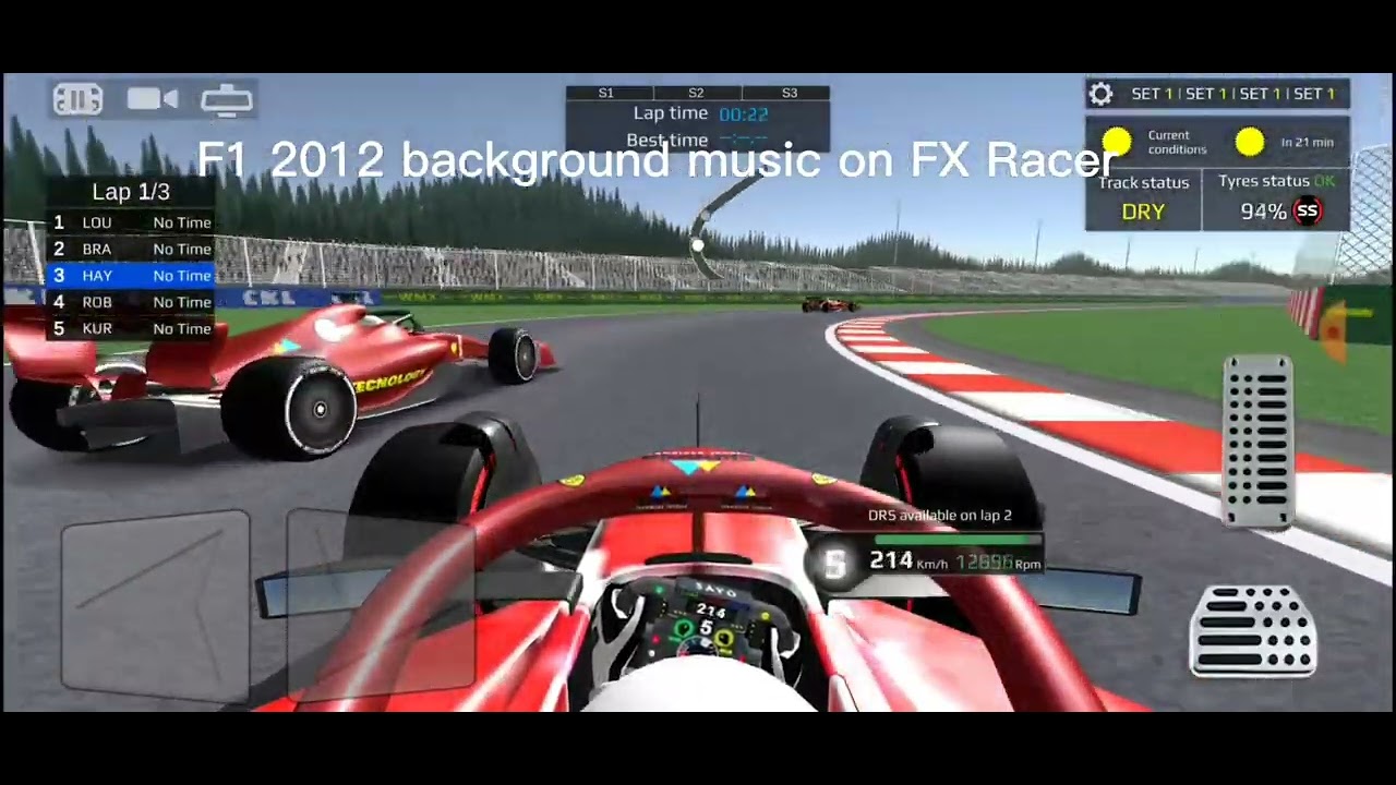 FX Racer with F1 2012 Background music - YouTube