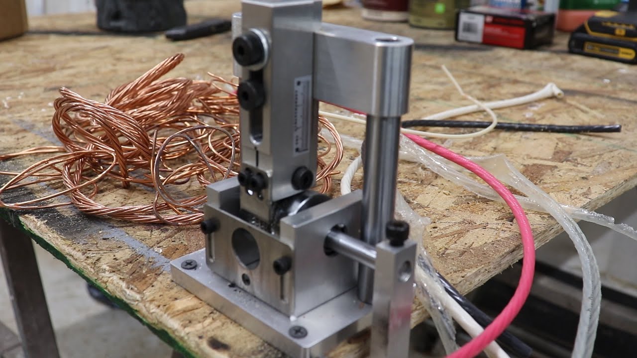 how to strip copper wire without burning it off - YouTube