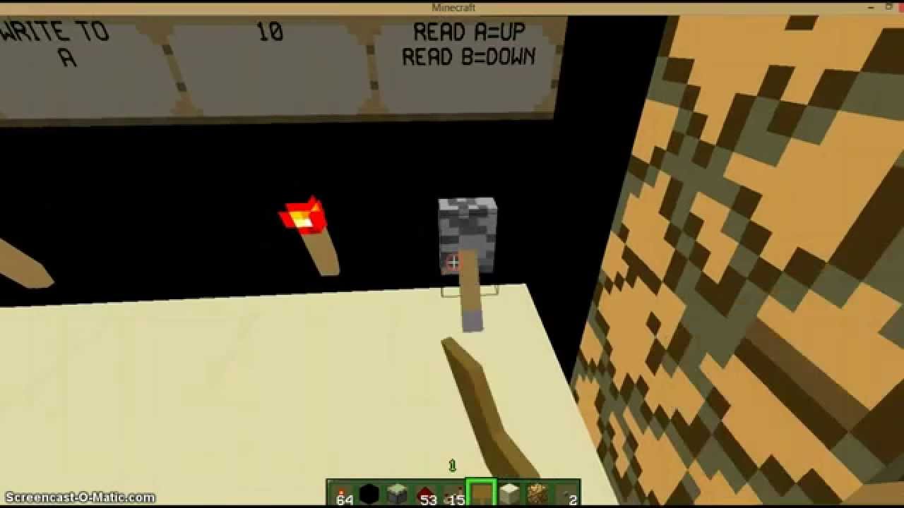 Minecraft 2 Bit Computer - YouTube