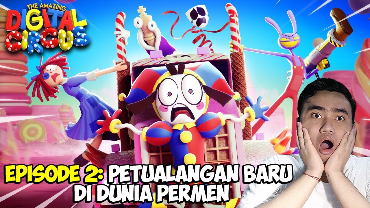 POMNI TERJEBAK DI DUNIA CANDY CANYON! EPISODE 2 TERBARU THE AMAZING ...